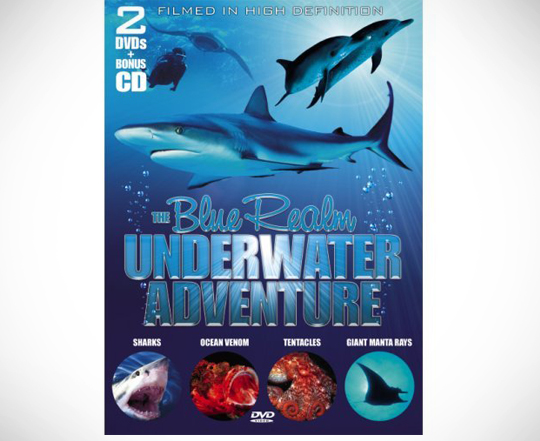 The Blue Realm Underwater Adventure DVD. Buy in Canada